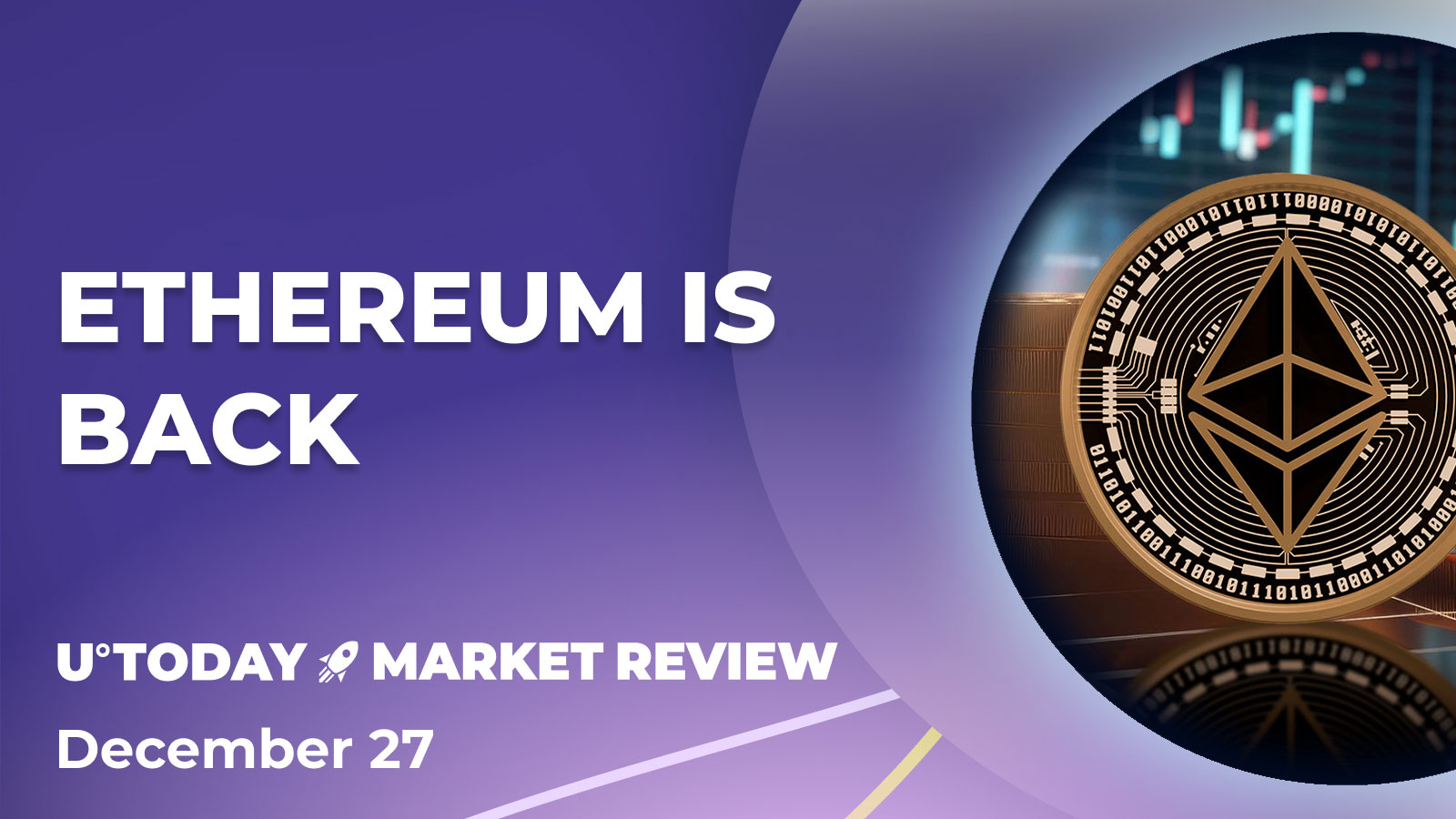 Ethereum (ETH) Makes Comeback, Finally - U.Today